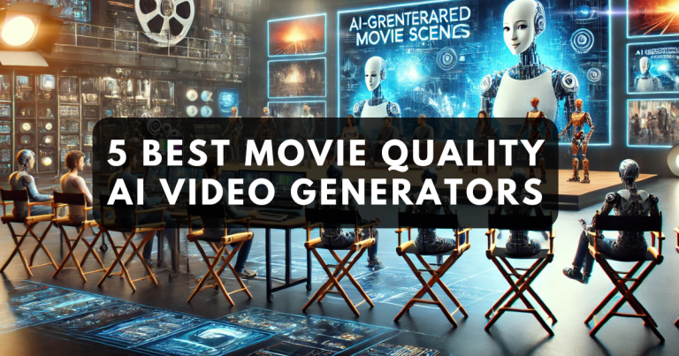 5 Best Movie Quality AI Video Generators For Next Gen Film Production ...